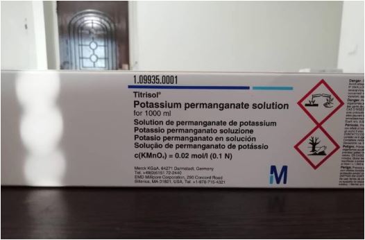 تیترازول پرمنگنات پتاسیم 0.1 نرمال - شیمی مرک